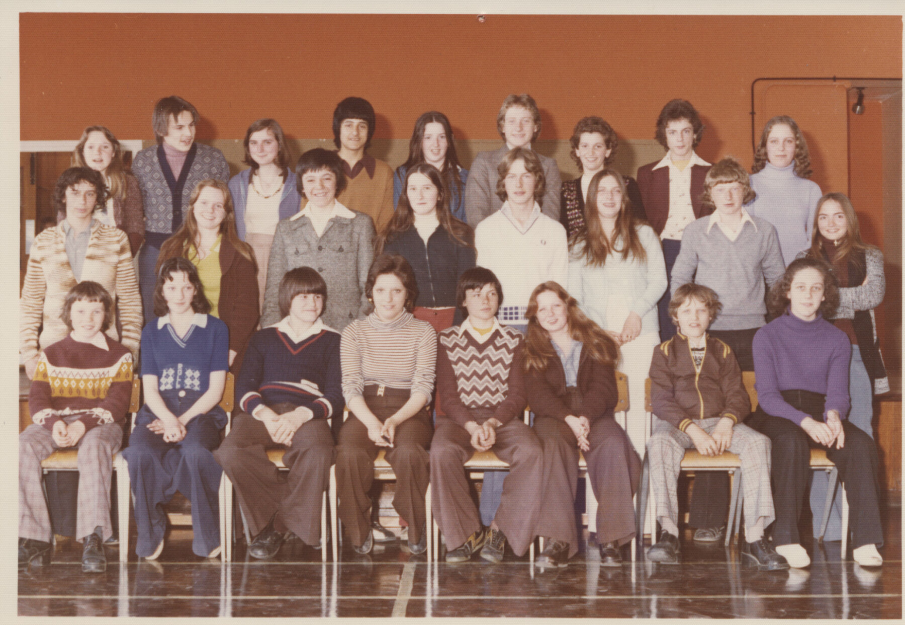 Mr Stevens Class (1ST) in 1976